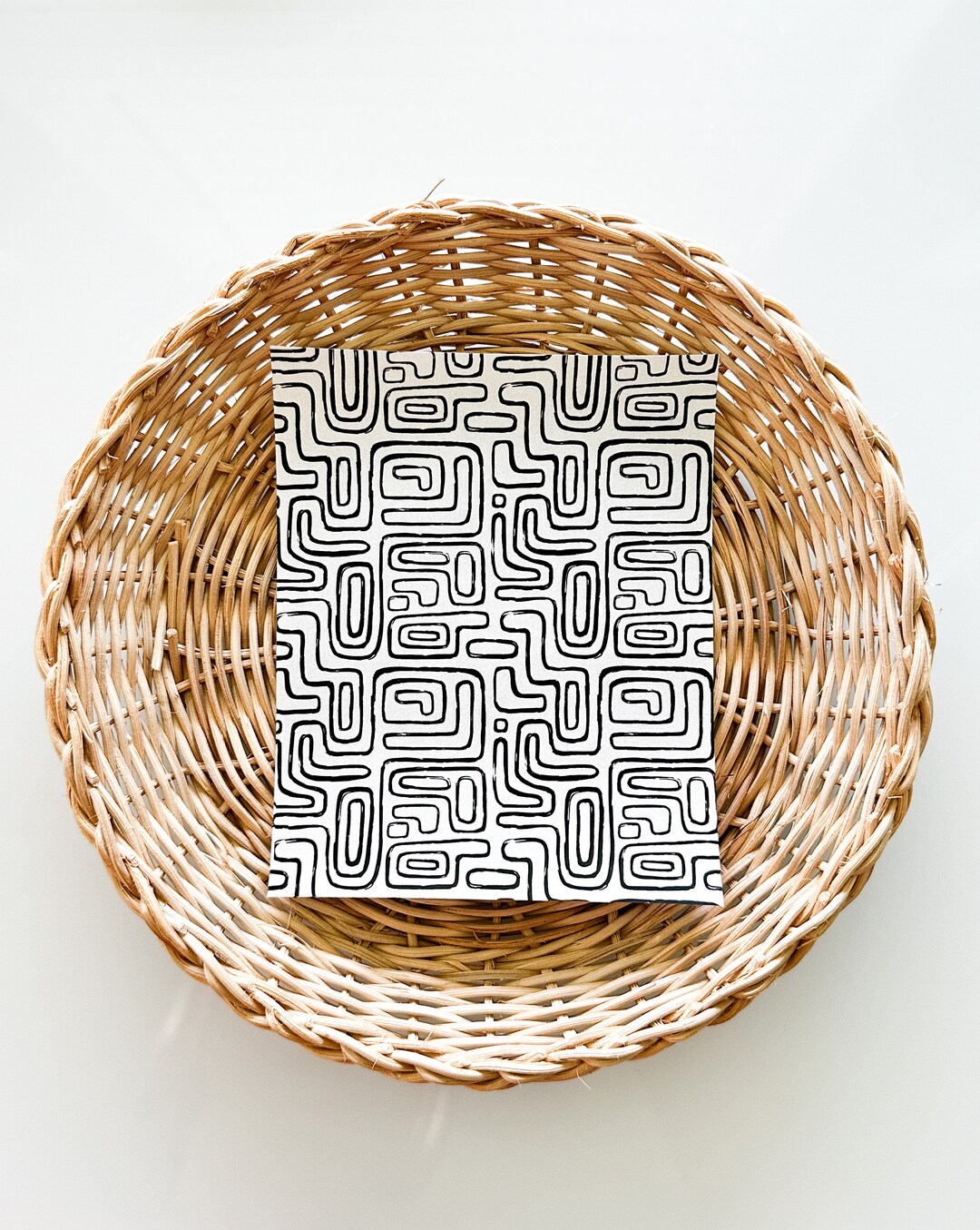 293 Black & White Swuiggle Lines Transfer Paper - Etsy