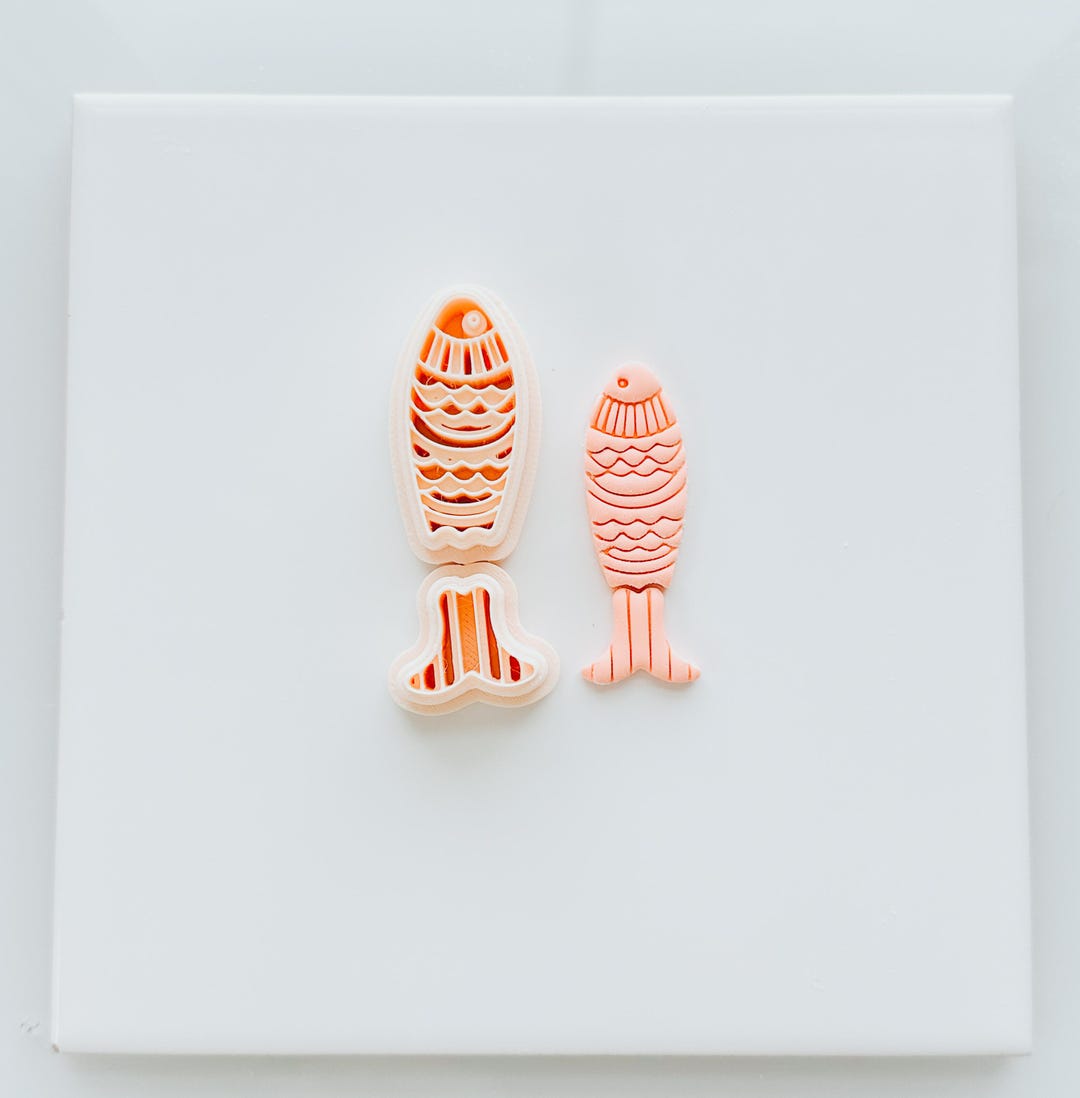Nautical Sardine Fish Clay Cutter | Sardine Clay Cutter | Fish Clay ...