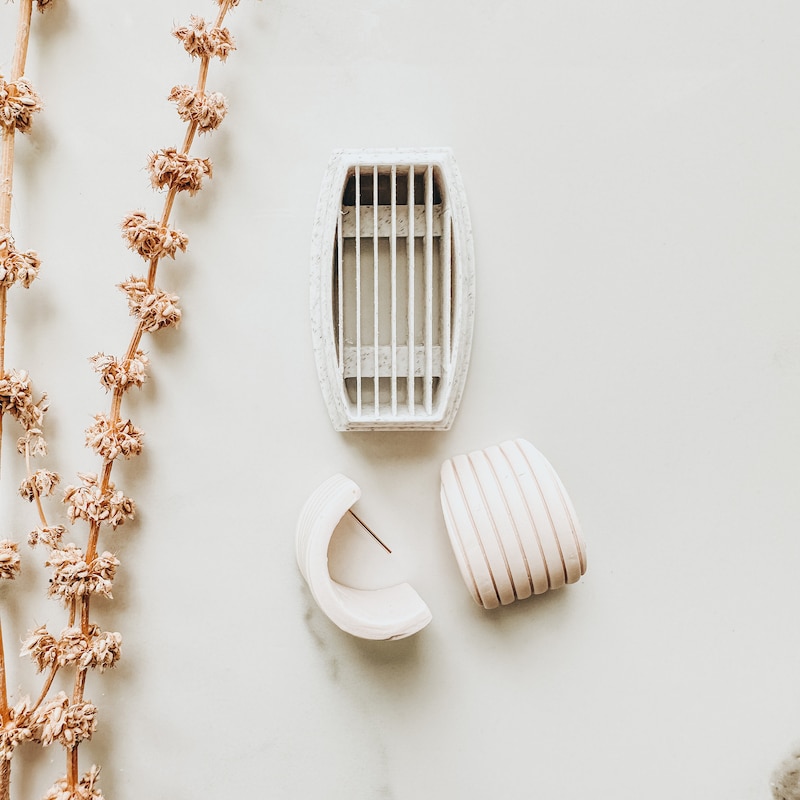 Clay Huggie Dangles - Etsy