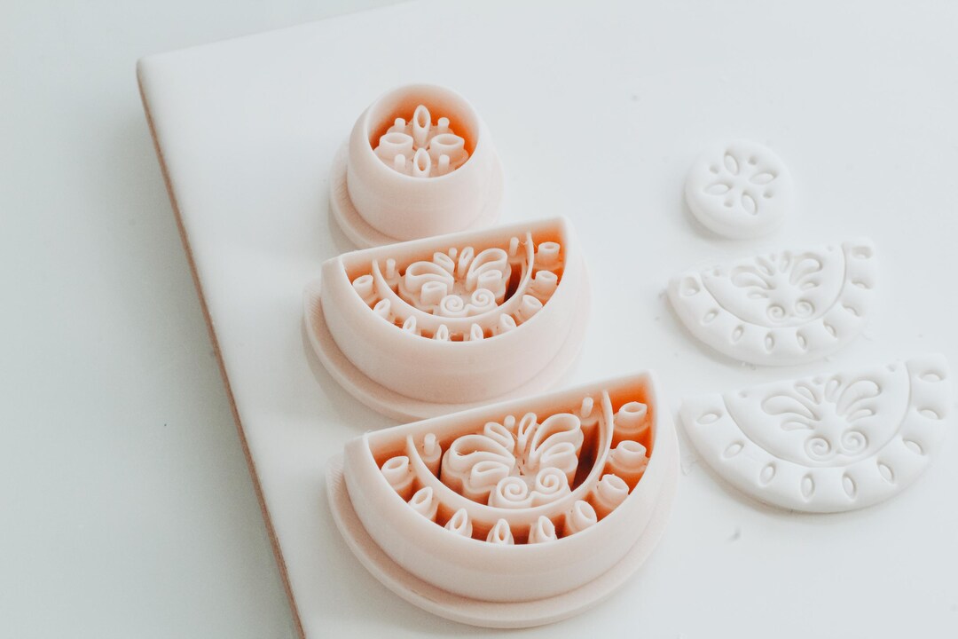 Eleni Clay Cutter Set / Polymer Clay Earring Cutter 2.50 Inch - Etsy