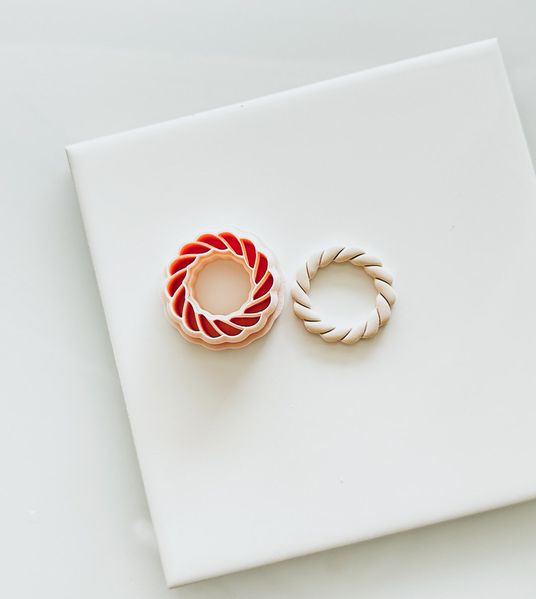 Elsie Embossed Sharp High Quality Unique Polymer Clay Cutter for ...