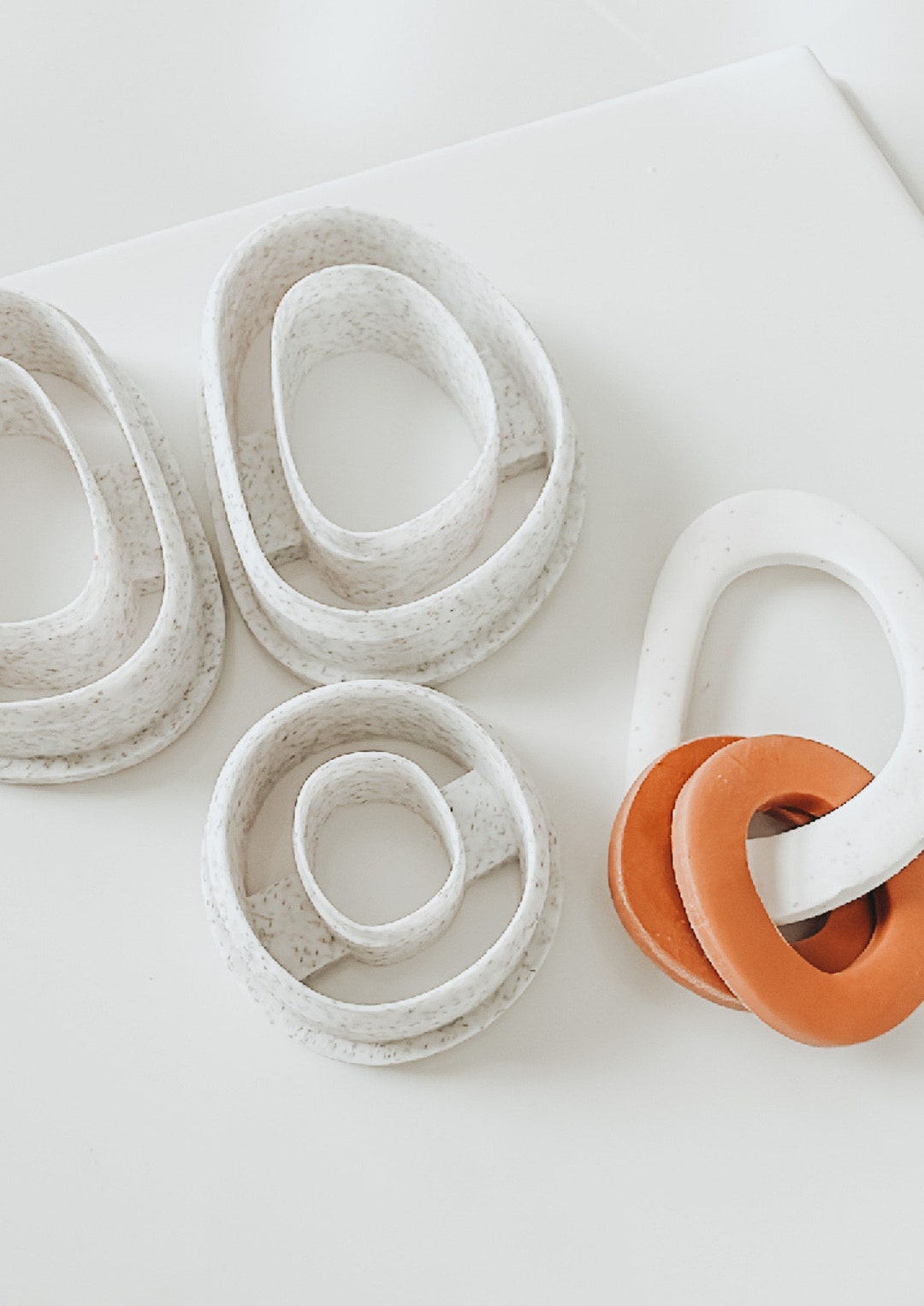 Zara 3 Piece Clay Cutter Set for Clay Earrings 1.75 & 1.25 Cutters - Etsy