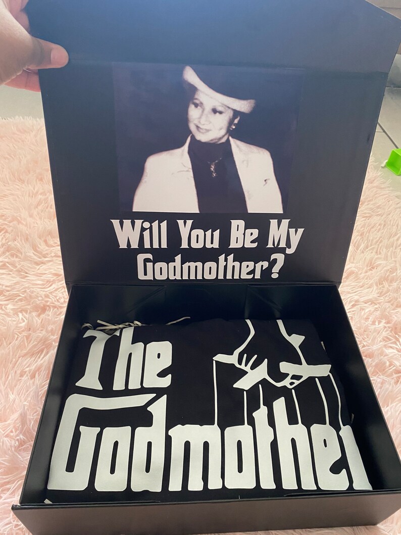 Griselda Blanco Godmother Box , the Godmother Tshirt , God Mom Proposal ...