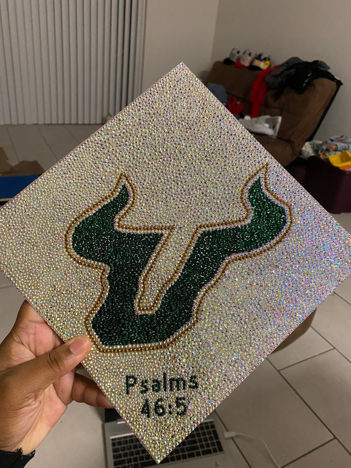 USF Bulls Bling Graduation Topper - Etsy