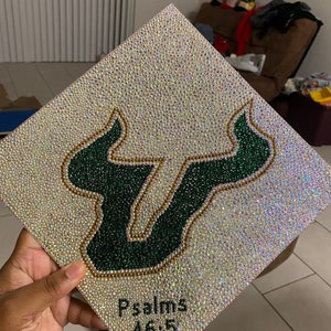 USF Bulls Bling Graduation Topper - Etsy