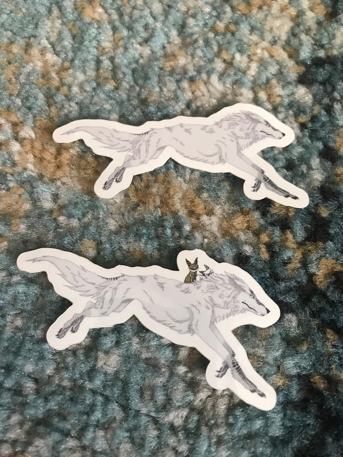 Loth Wolf Sticker - Etsy