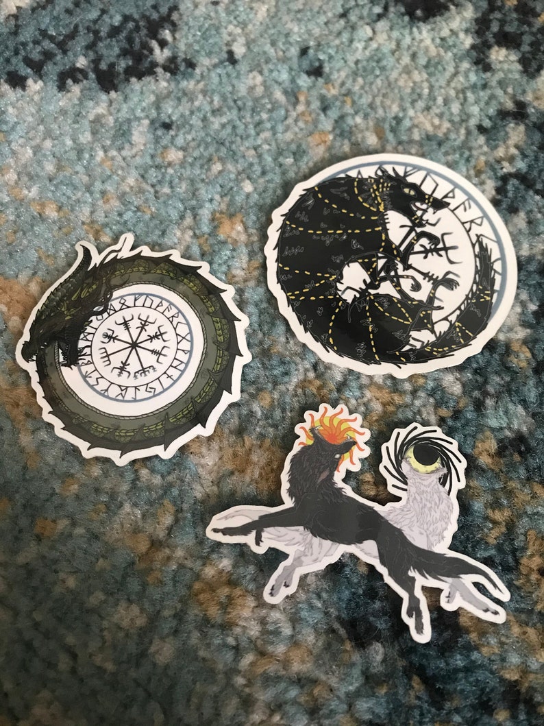 Norse Mythology Stickers - Etsy