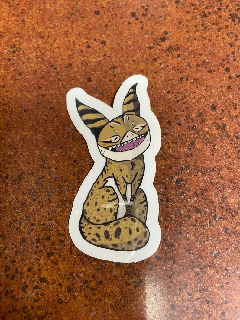 Loth Cat Sticker - Etsy