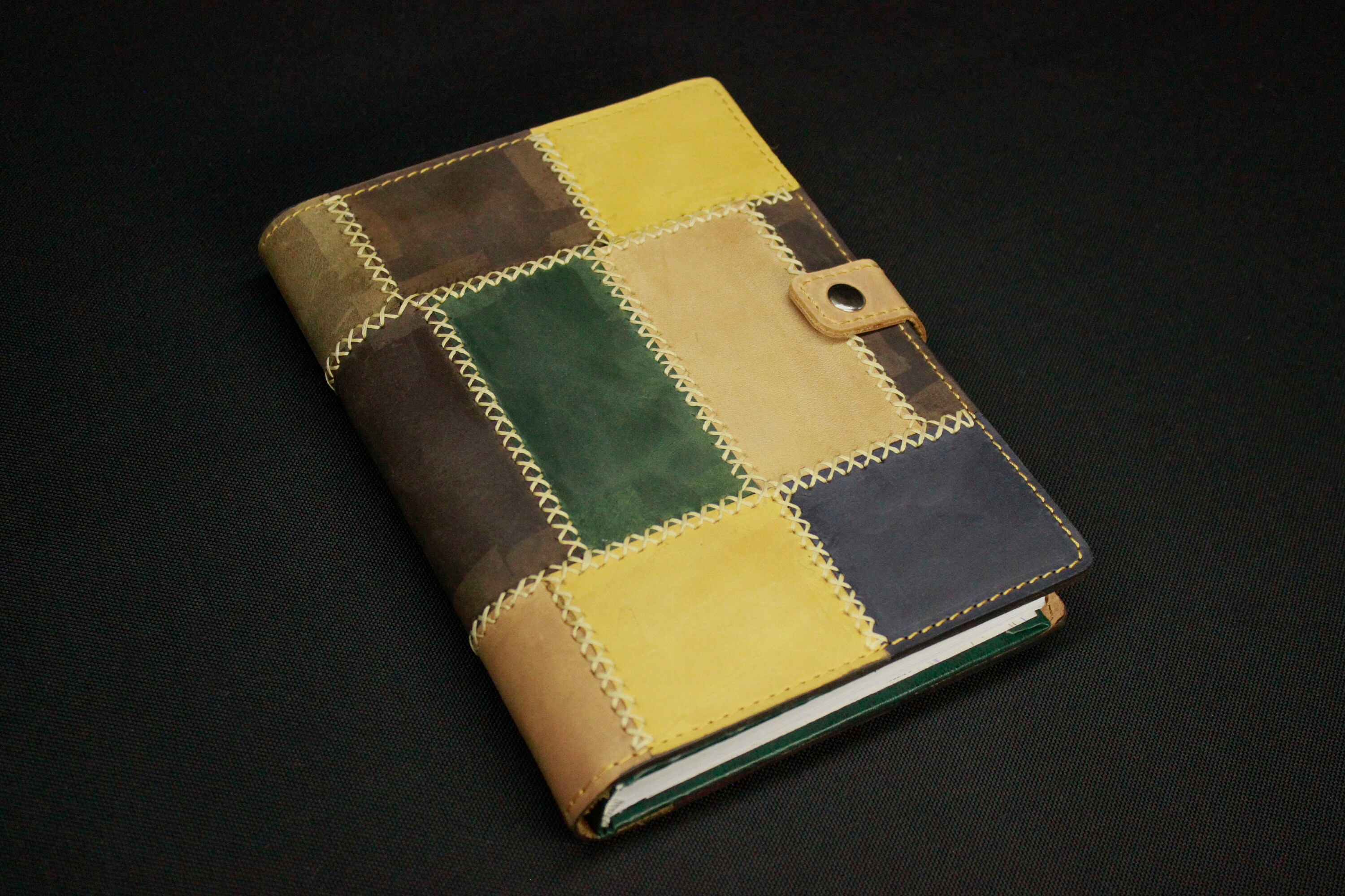 Personalized Leather Journal Cover, Free Initials, Moleskine Cover ...
