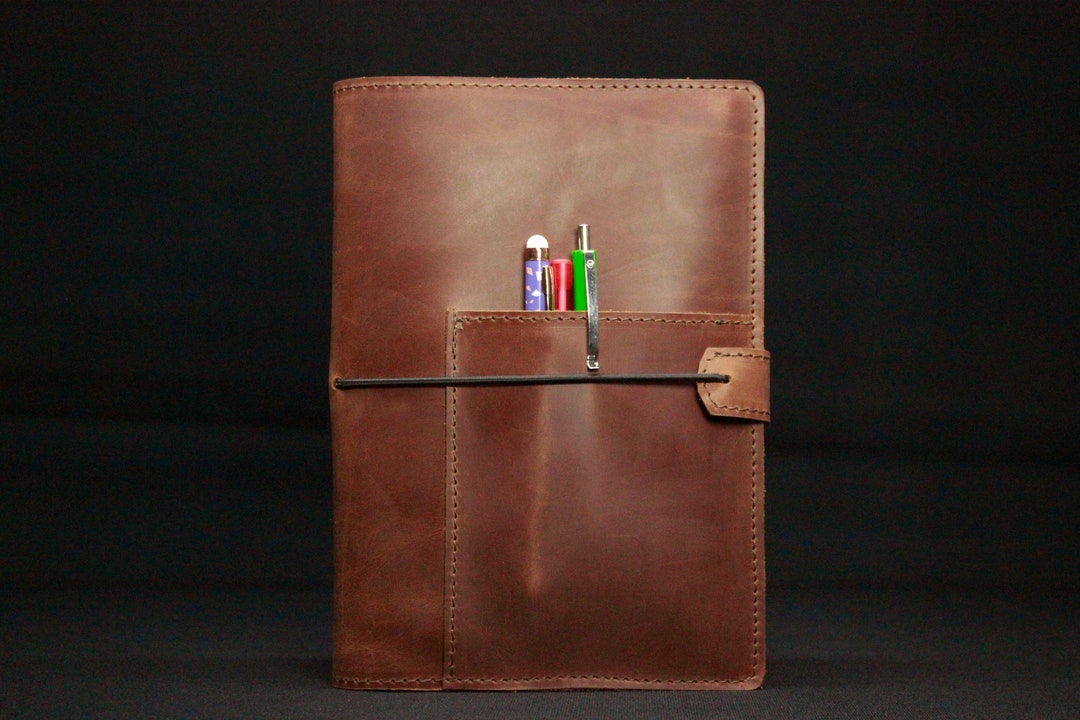 Notebook Cover,book Cover,journal Cover,leather Notebook Cover,a5 ...