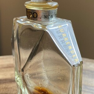 Very Old Ciro SURRENDER Perfume Bottle - Etsy