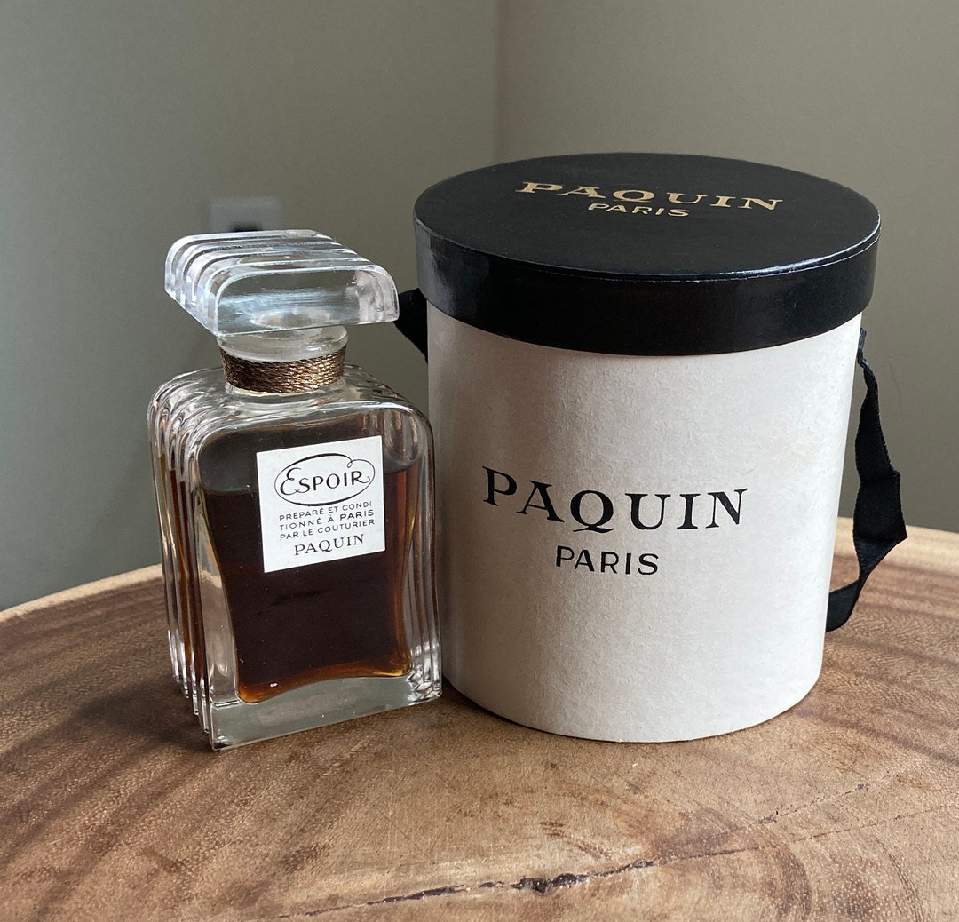 Vintage Espoir by Paquin Perfume Bottle and the Original Case - Etsy