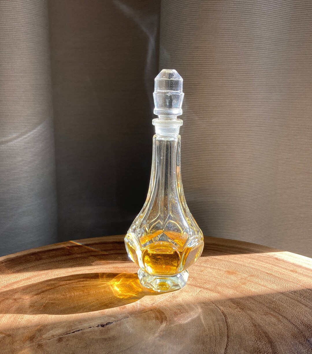 Large Vintage Caron Perfume Bottle With Beautiful Stopper - Etsy