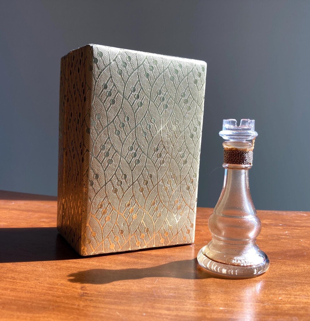 Vintage Mary Chess Perfume Bottle - Rook - Etsy