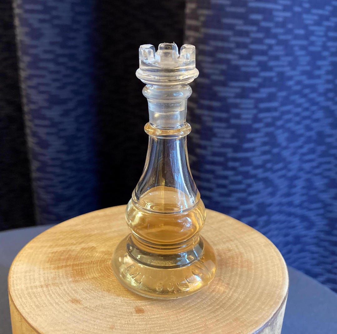 Vintage Mary Chess Perfume Bottle Rook - Etsy