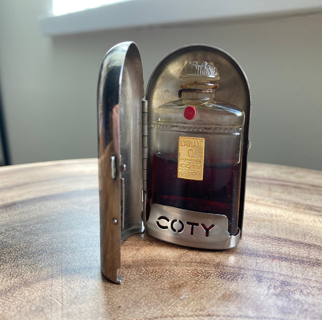 Vintage Coty L Aimant Perfume Bottle, With Original Case - Etsy