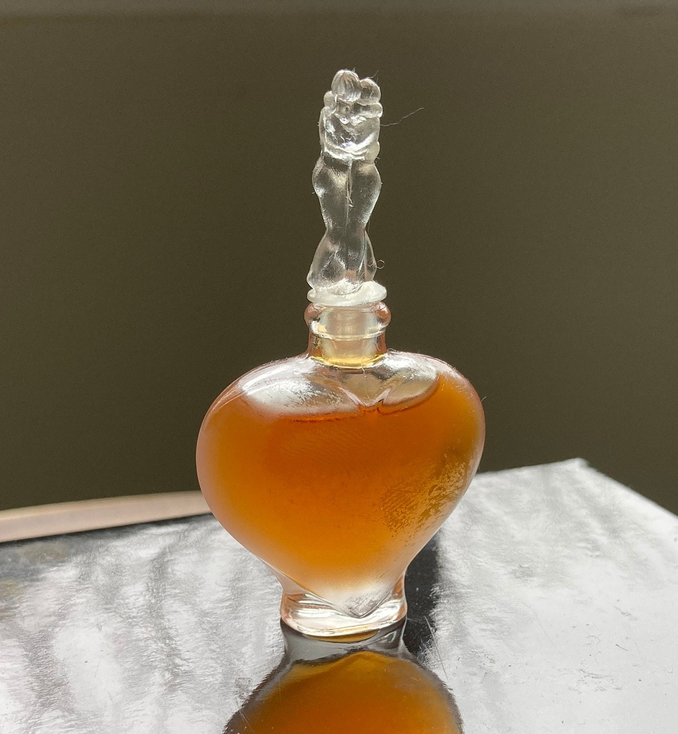 Small Lalique Heart Shaped Perfume Bottle Limited Edition - Etsy