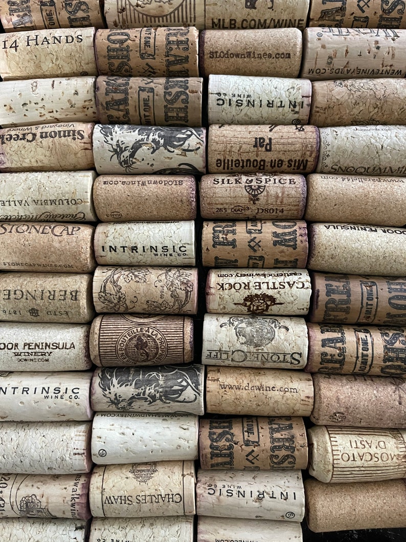 Wine Corks, Assorted Red and White Wine Corks, Natural or Silicone ...