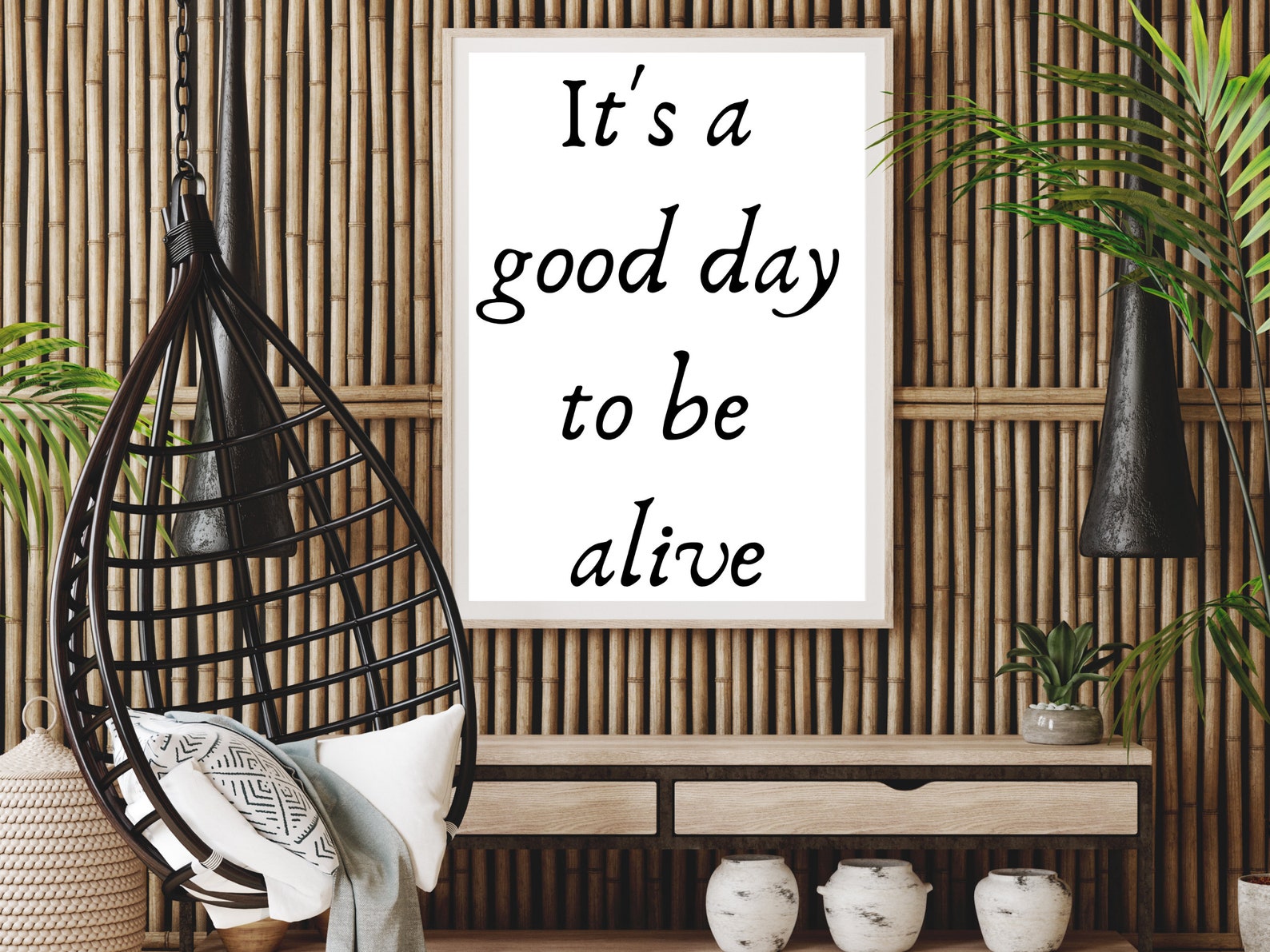 It's A Good Day to Be Alive Quote Motivational Gif - Etsy