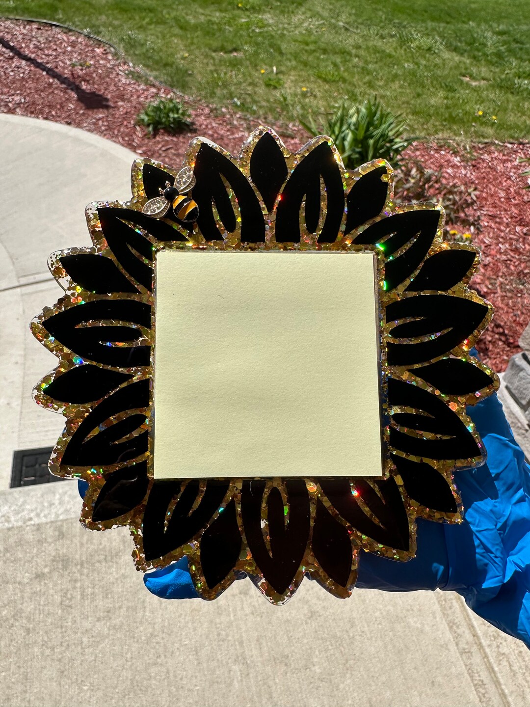 Sticky Note Holder, Sunflower Note Holder, Bee Note Holder, Teacher ...