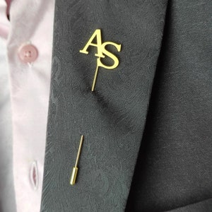 Custom Label Pins,men Brooch,letter Pins Vintage Brooch,name Pins ...