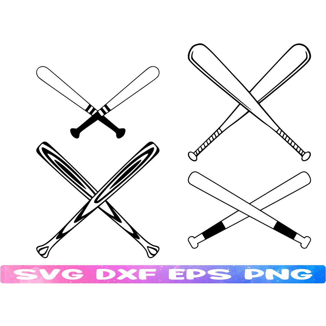 Baseball Bat Svg, Baseball Svg, Baseball Bat Svg Bundle, Baseball Svg ...