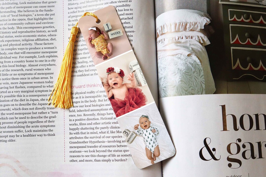 Personalized Photo Bookmark, Custom Metal Bookmark, Handmade Gift ...