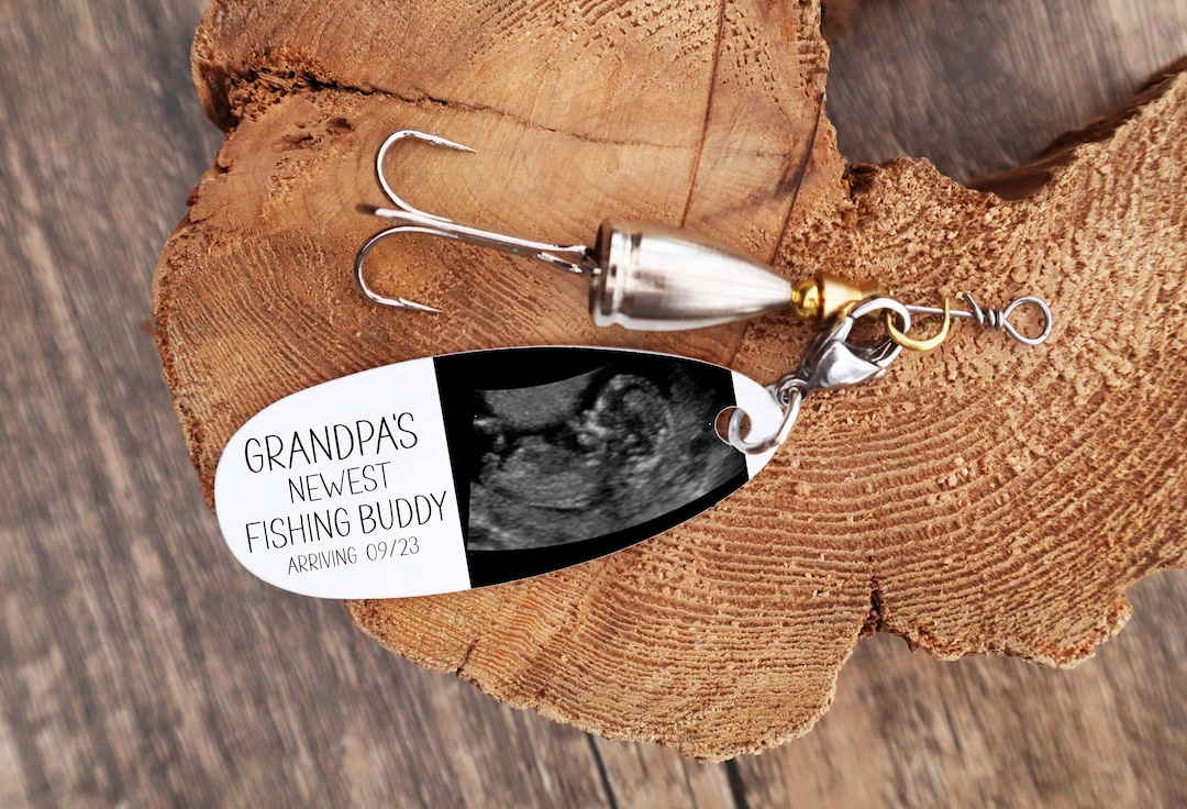 Ultrasound Photo Pregnancy Reveal, Fishing Pregnancy Announcement for ...