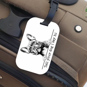 Custom Luggage Tag, 80 Breeds to Choose From, Dog Luggage Tags, Custom ...
