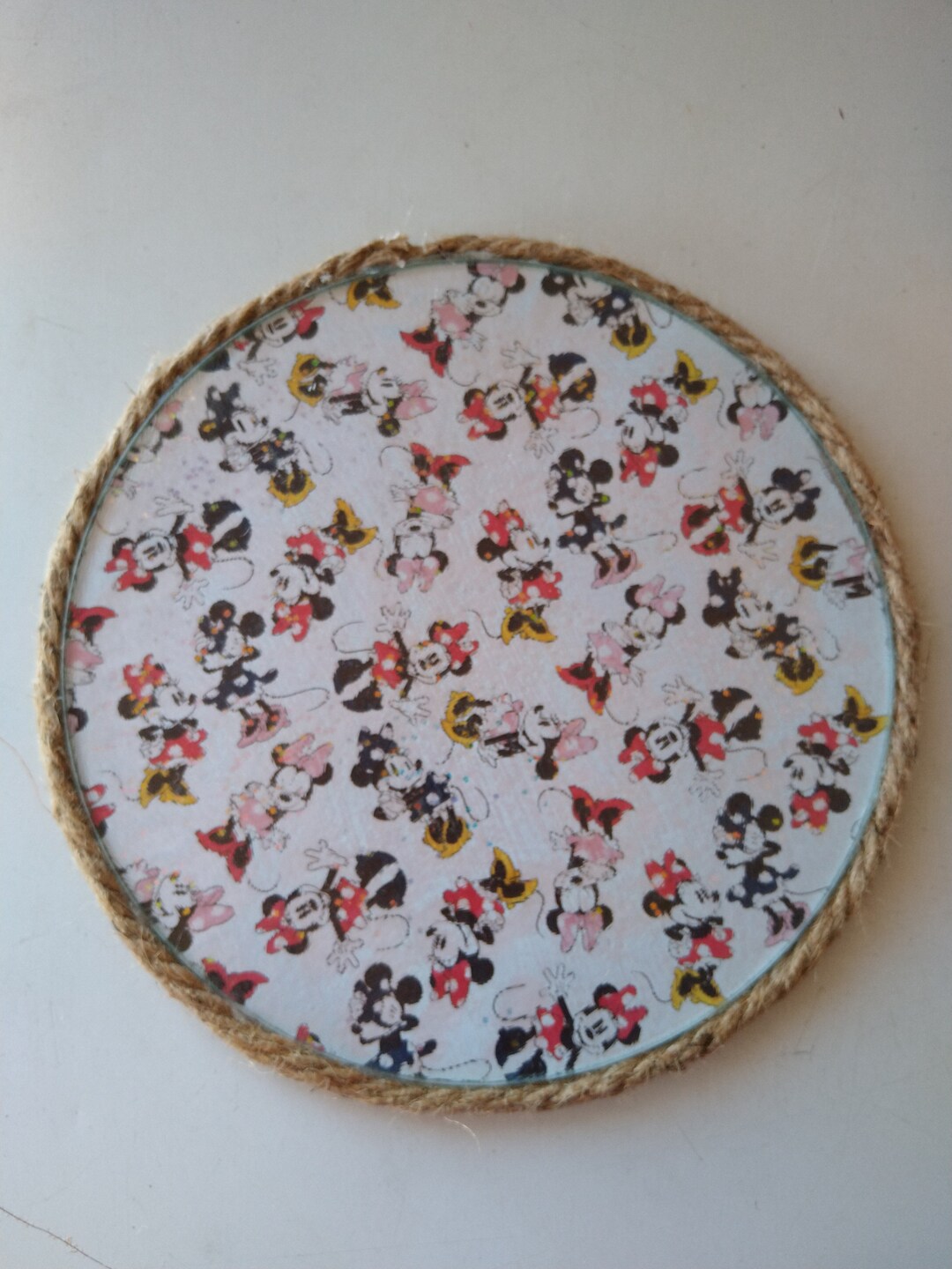 Glass Trivet-mickey Mouse - Etsy