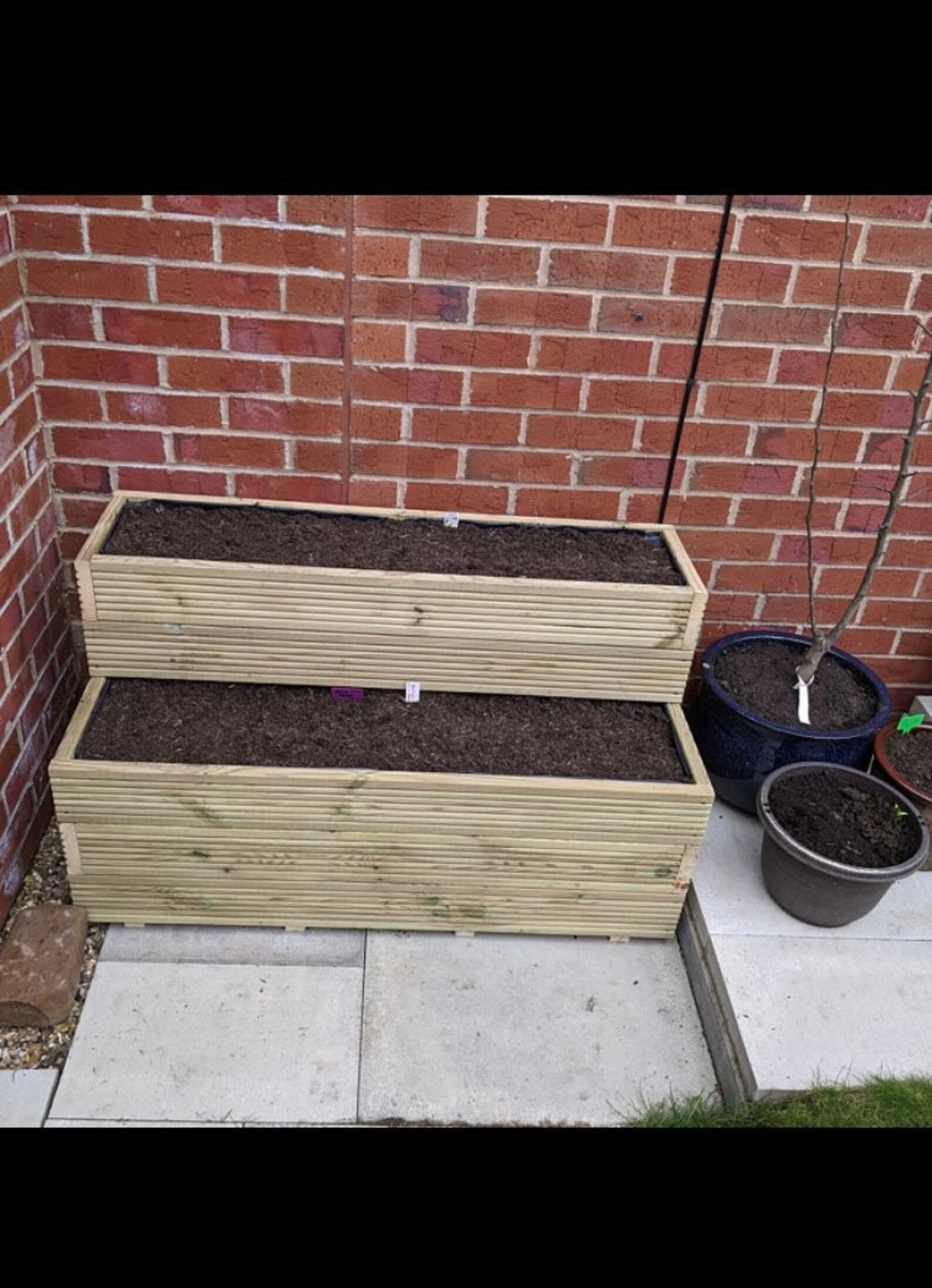 2 Tier Garden Planter - Etsy UK