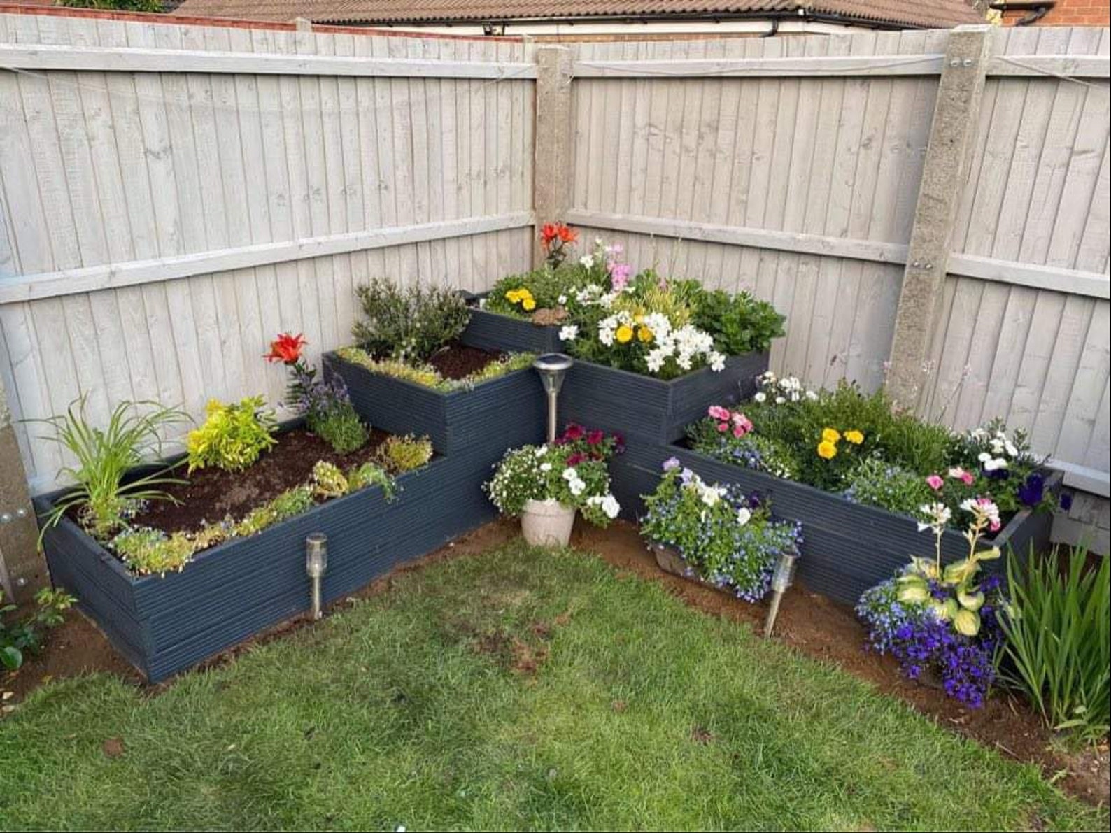 Wooden 3 Tier Bespoke Garden Planter - Etsy UK