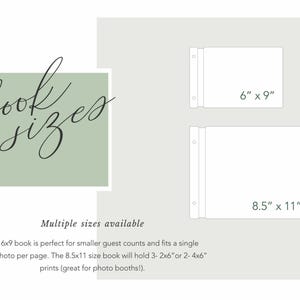 Elegant Wedding Guest Book Instant Photo Booth Album for Wedding - Etsy