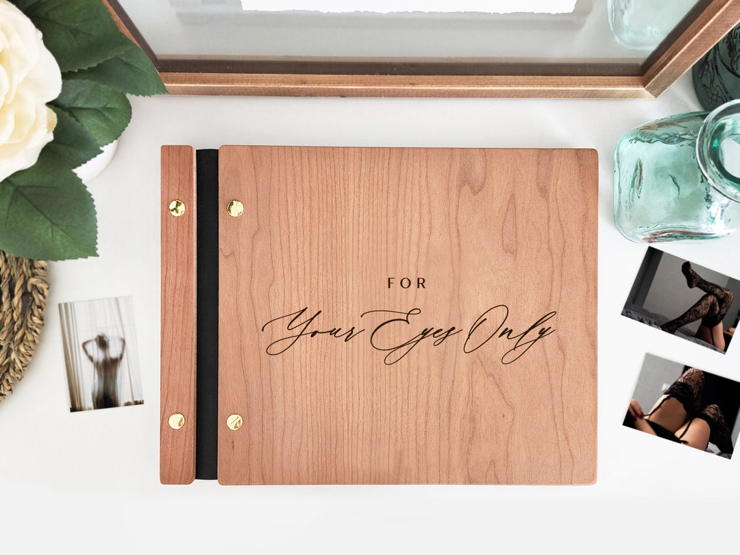 Boudoir Photo Album Intimate Gift for Husband - Personalized Boudoir ...