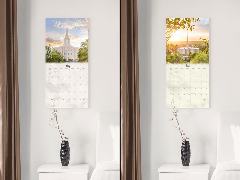 2024 Temple Calendar House of Peace the Church of Jesus Christ of ...