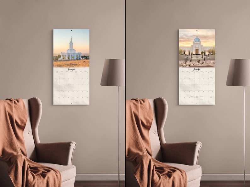 2024 Temple Calendar House of Peace the Church of Jesus Christ of ...