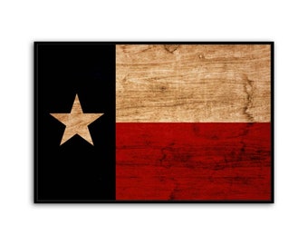 Rustic Texas Flag - Etsy