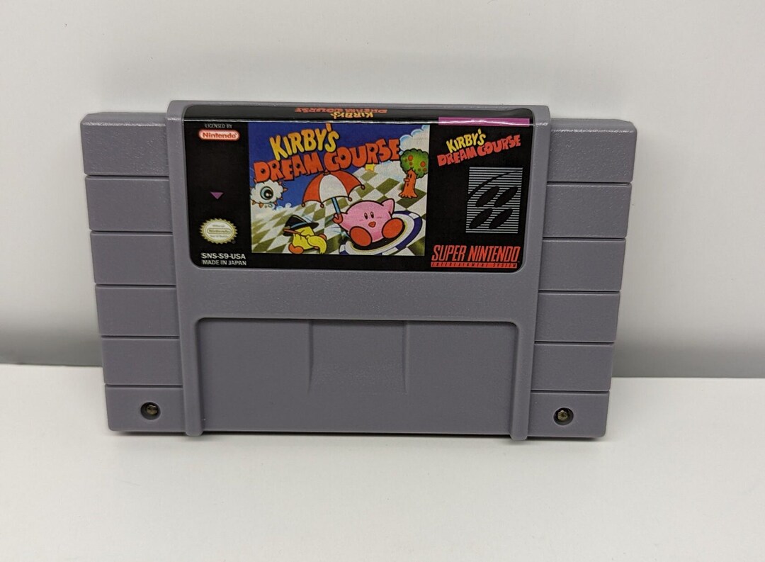 Kirby's Dream Course SNES Repro Cart English NEW - Etsy