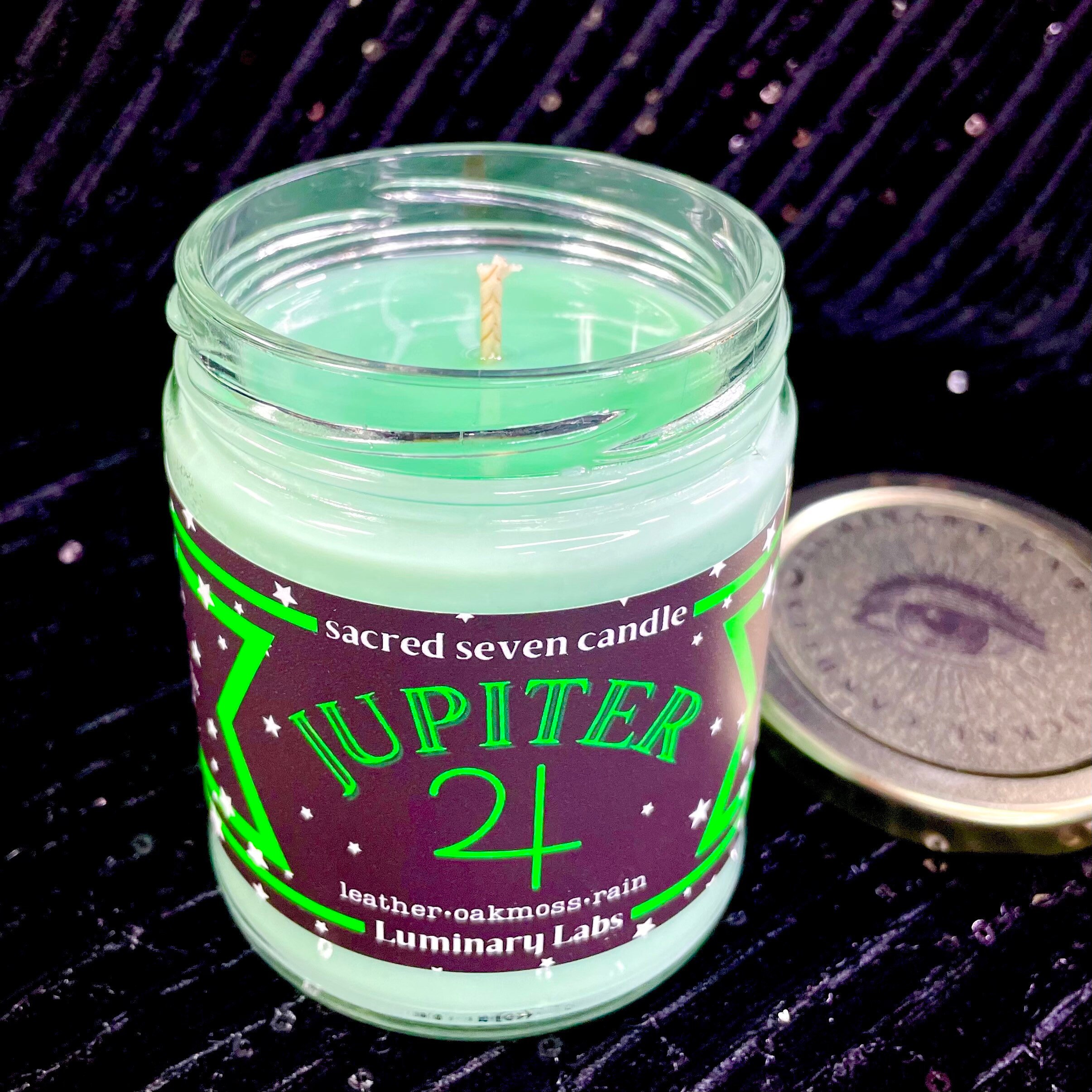 Jupiter Sacred Seven Candle Abundance Candle Soy Wax Hand Poured ...