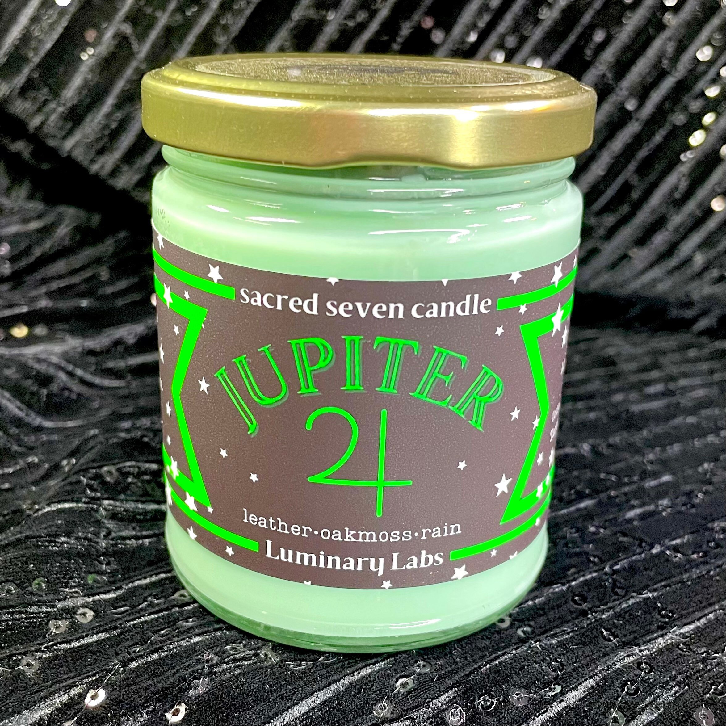 Jupiter Sacred Seven Candle Abundance Candle Soy Wax Hand Poured ...