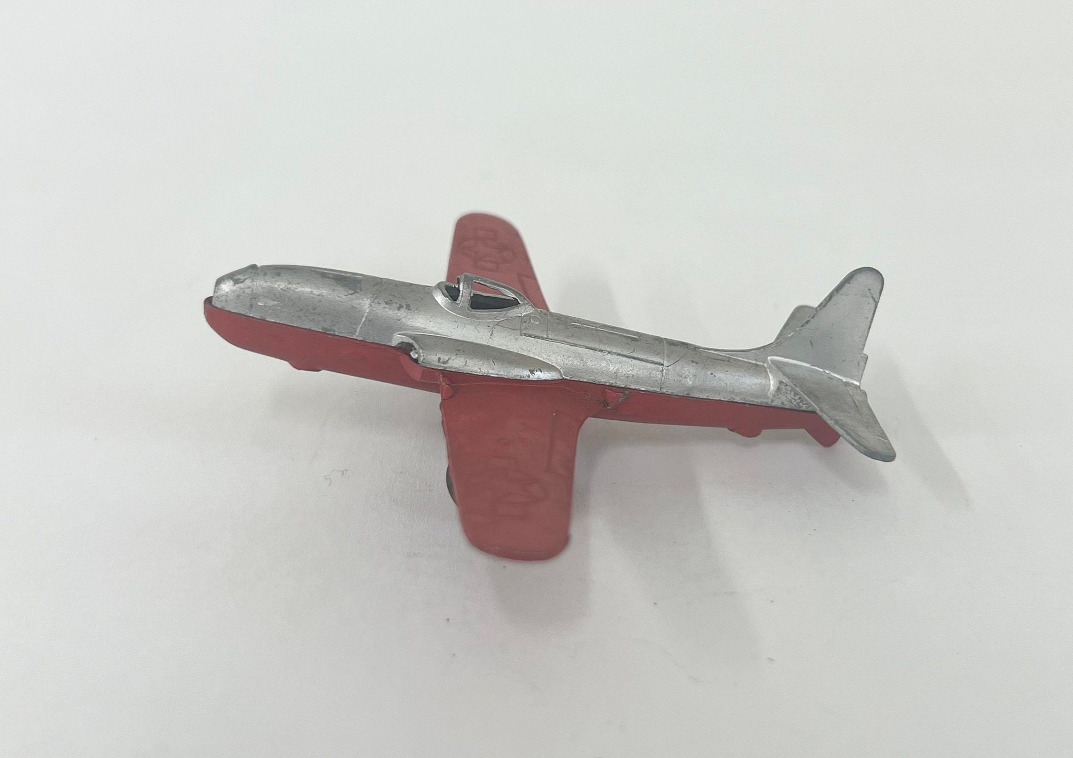 1950'S Tootsie Toy 'shooting Star' Die Cast Metal P-80 Plane Marked 485004 USAF Model All ...