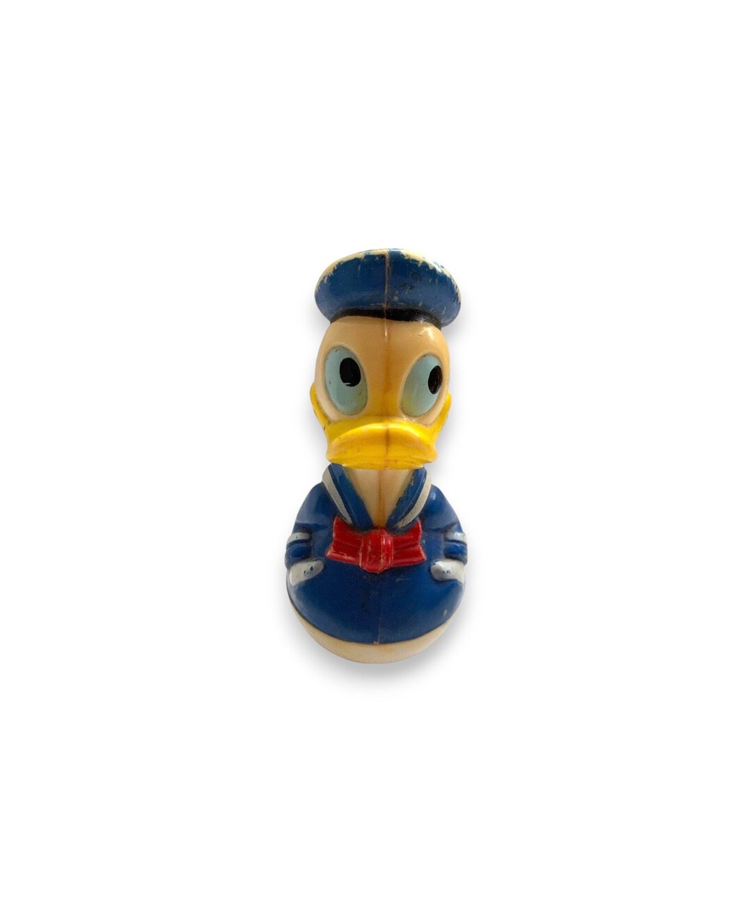 1970s Disney Roly Poly Donald Duck Toy Made by Gabriel Industries, New ...