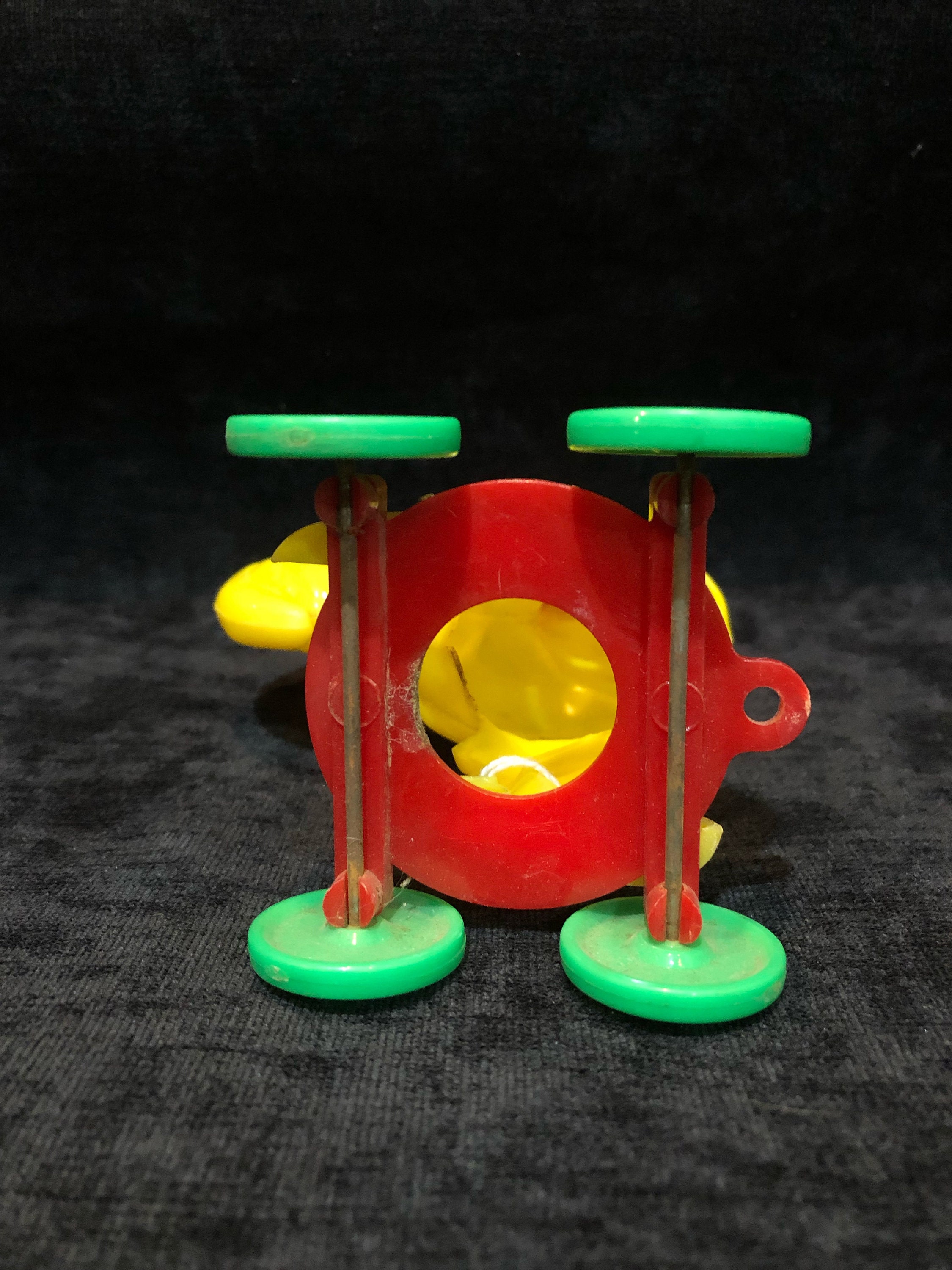 Rosen 1950'S Large Yellow Plastic Rooster on Wheels - Vintage Easter - Etsy