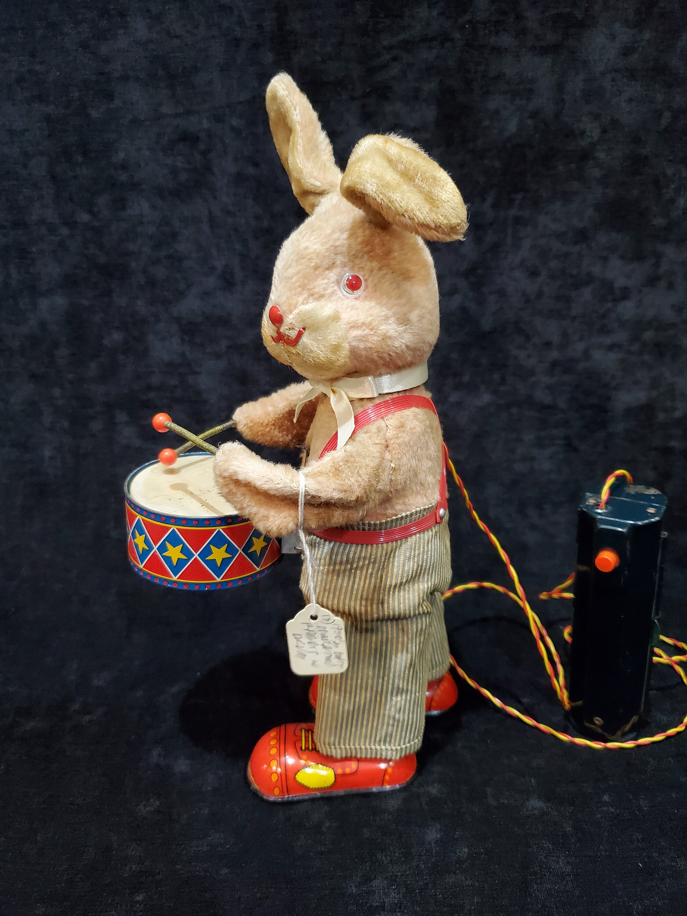 Peter the Drumming Rabbit, Battery Operated Easter , 1950s - Etsy