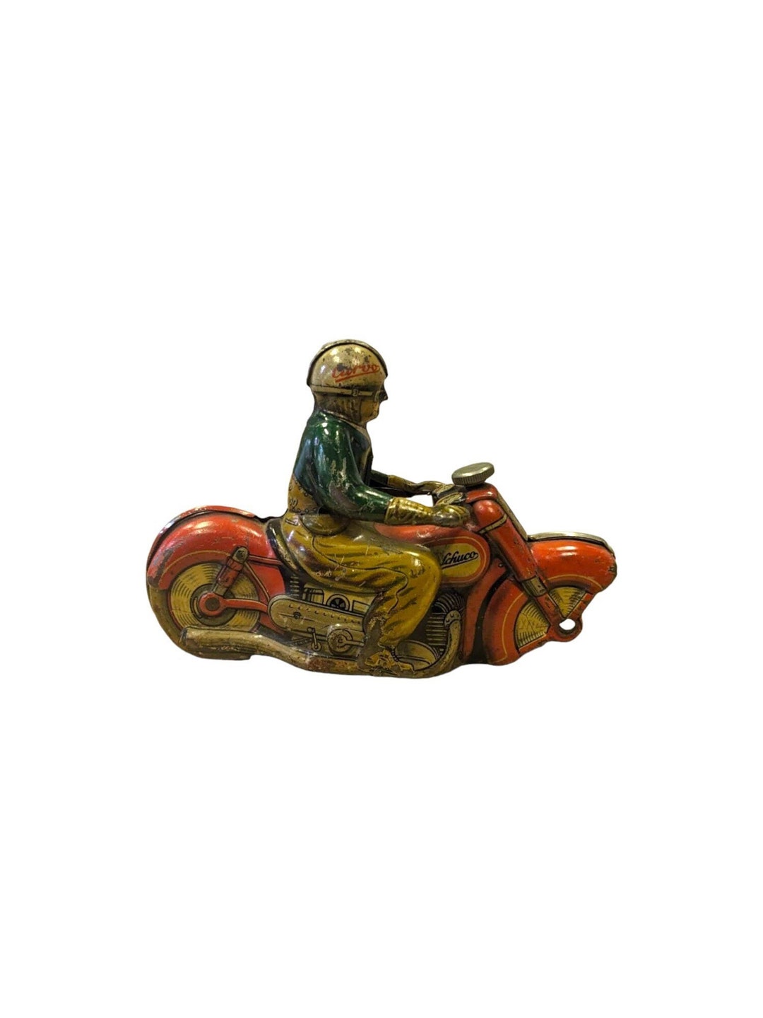 Wind up Schuco Curvo 1000 Motorcycle- Vintage From the 1940s - Missing ...