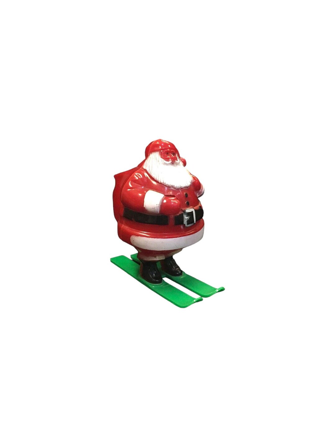 Rosbro Santa Claus on Skis 1950's Candy Container - Etsy