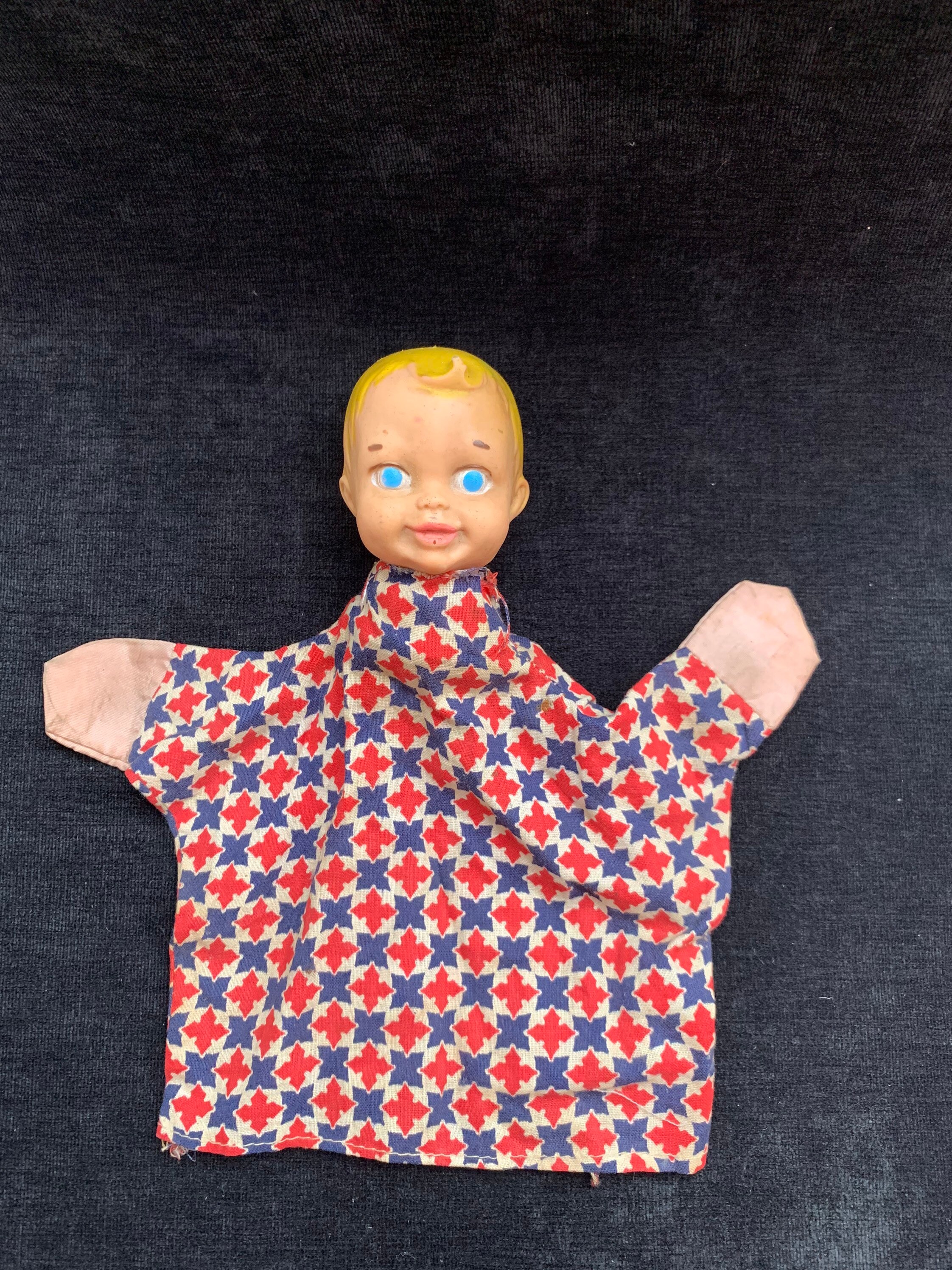 1950s Blonde Boy Hand Puppet - Etsy UK