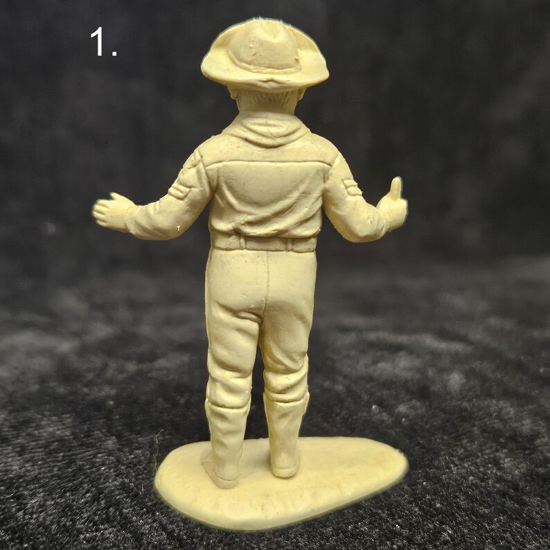 Vintage Marx Toys Rusty Figure: Rin Tin Tin, 1955 (1.7" Tall) - Etsy