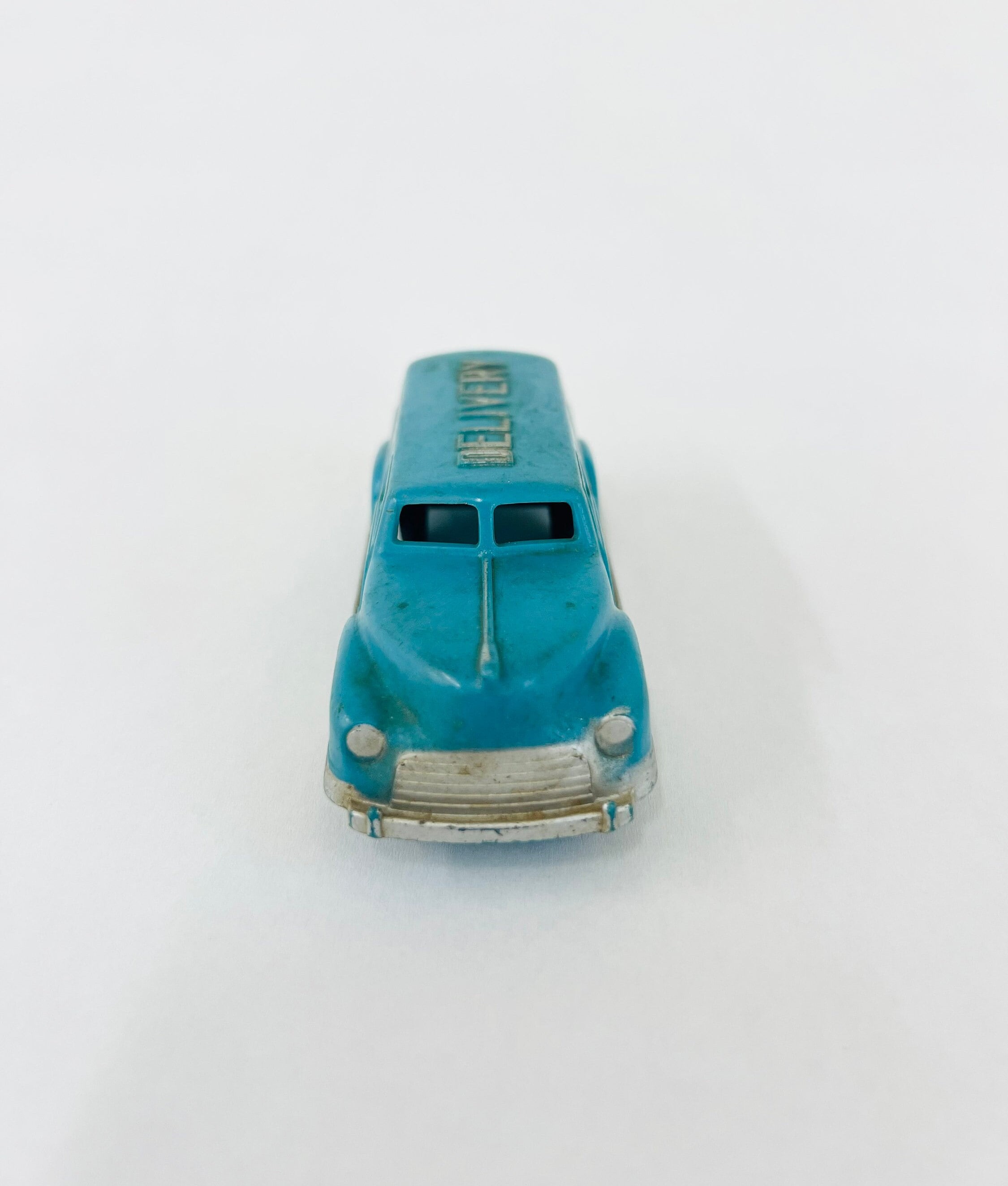 Plastic Delivery Van Groceries Delivery Van Plastic Toy Renwal Products ...