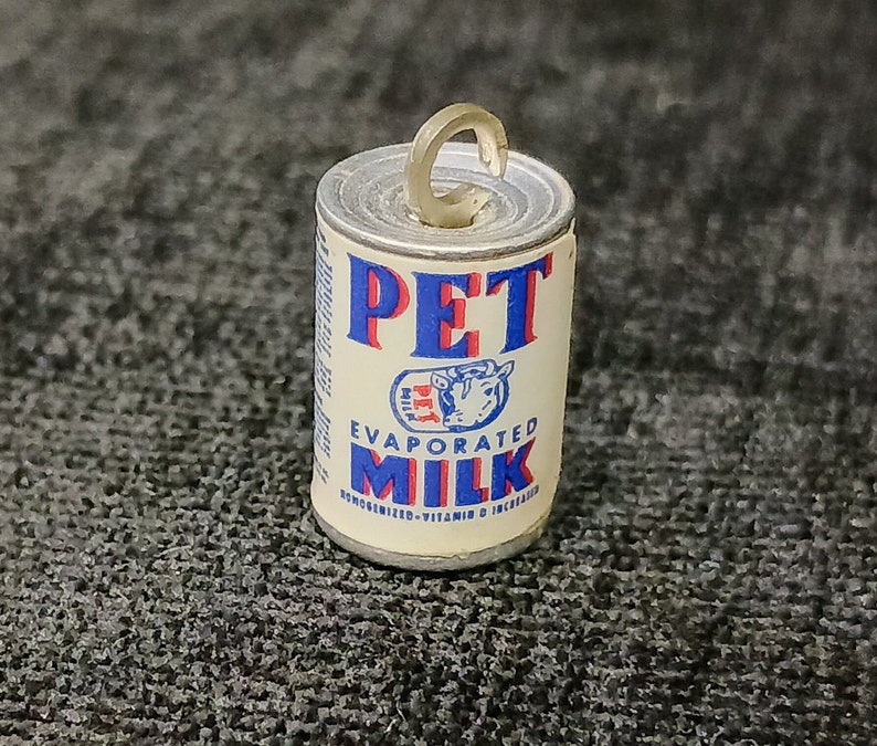 Miniature Pet Milk Can - Vintage Dollhouse Item - Vintage Charm of Pet ...